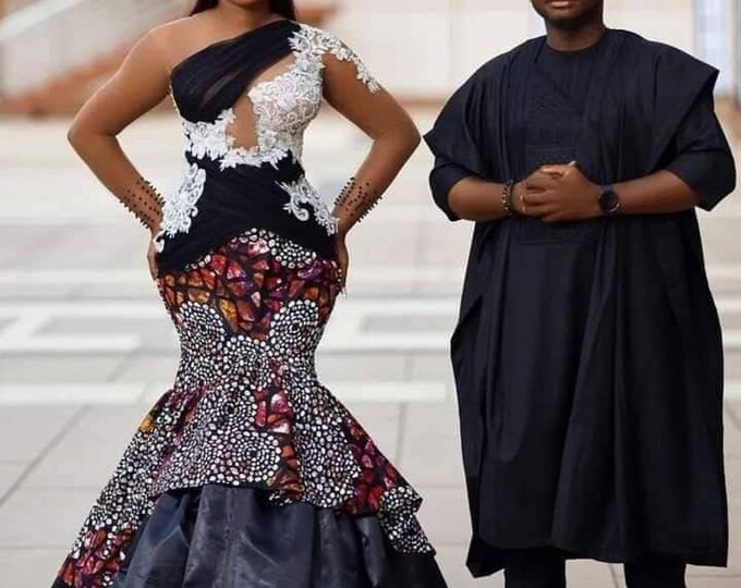 Bridesmaids Ankara Dress, African Print Wedding Dresses, Weddings ...