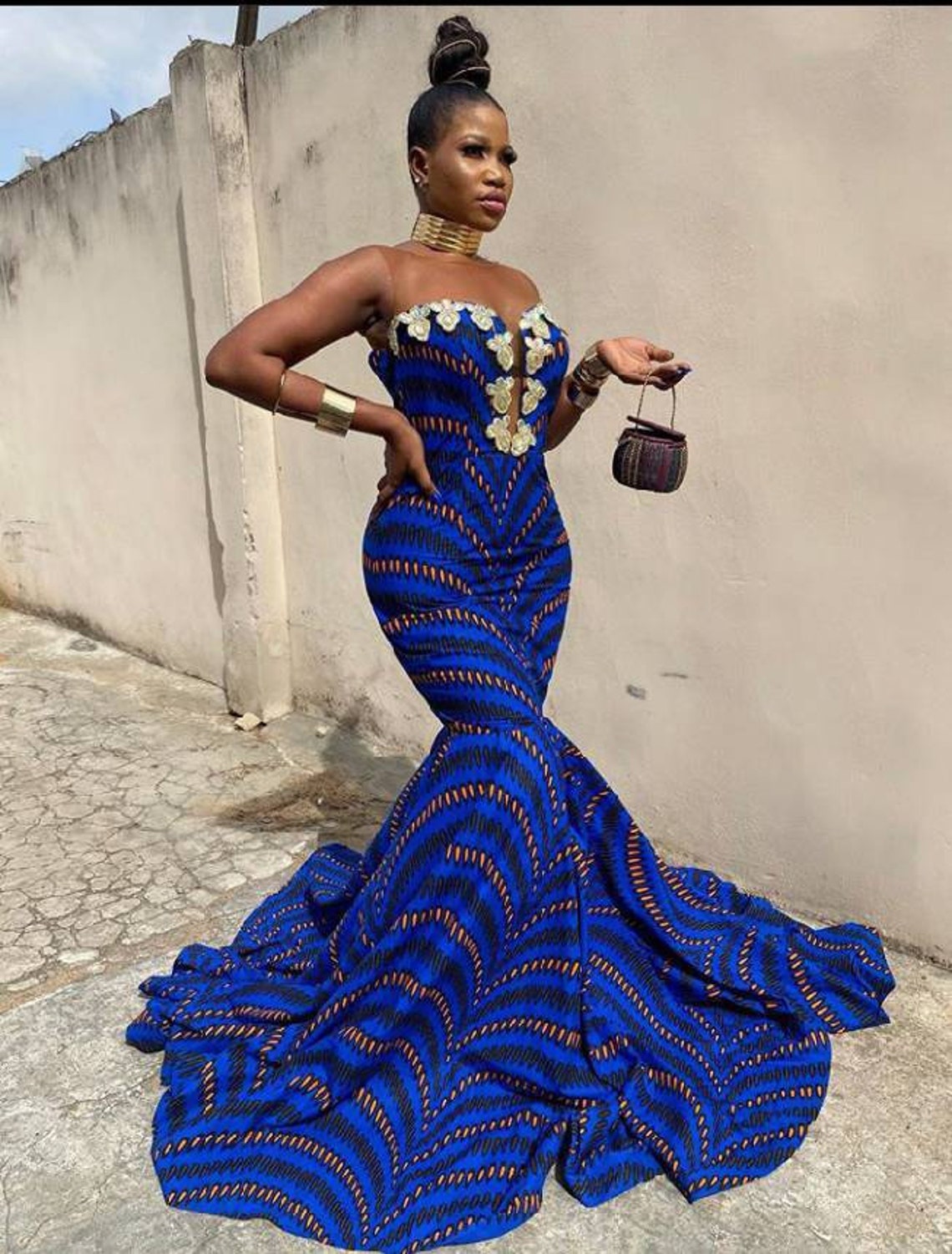 Ankara Prom Dress Prom Dress Ankara Dress Women's | Etsy