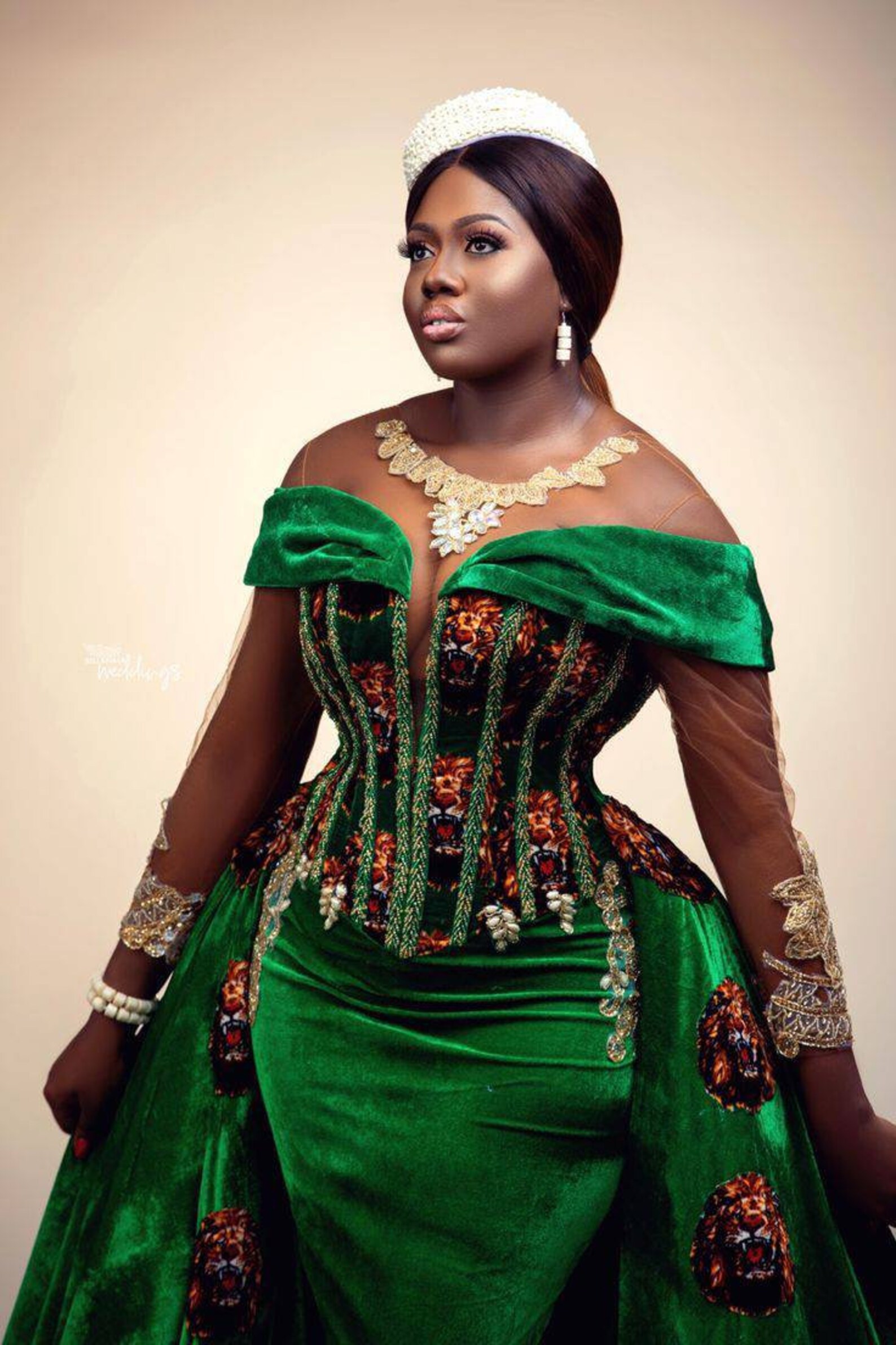 African Wedding Dress, Engagement Dress, African Bride - Etsy