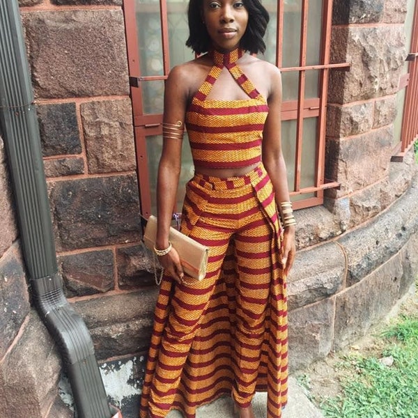 Ankara Crop Top Etsy
