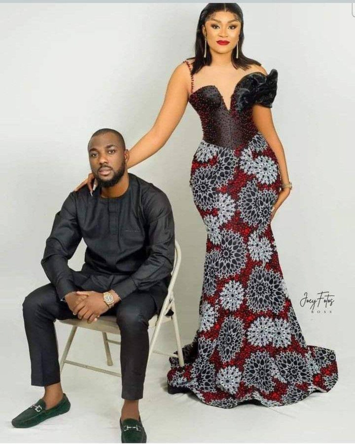 Ankara Couple Outfit African Couple Outfit Ankara Woman - Etsy