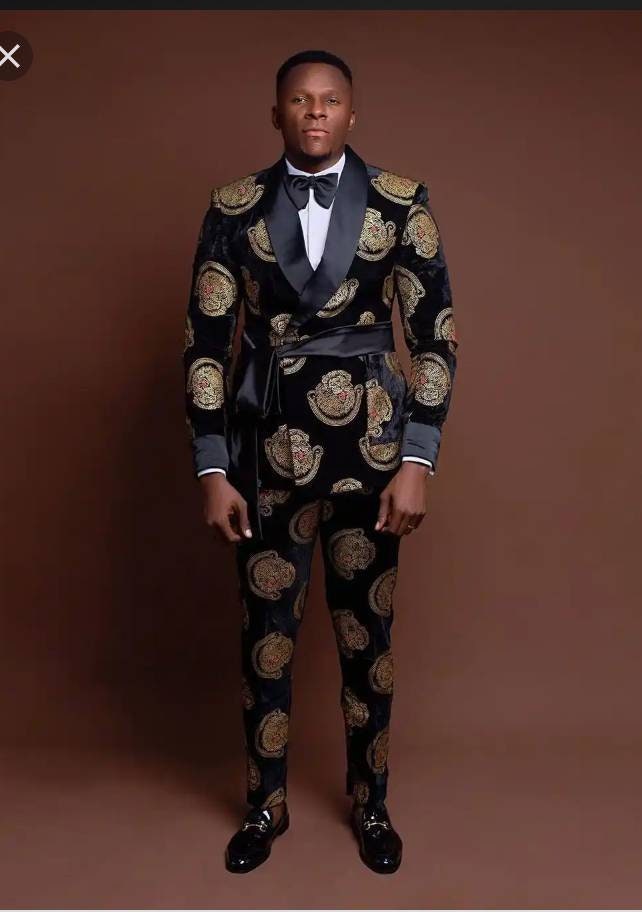 African Men Traditional Suit, Suit Mens Attire, Traditional Mens Attire ...