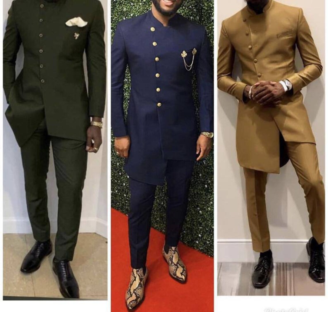 African Men's Wear Native Attire African Tradition - Etsy