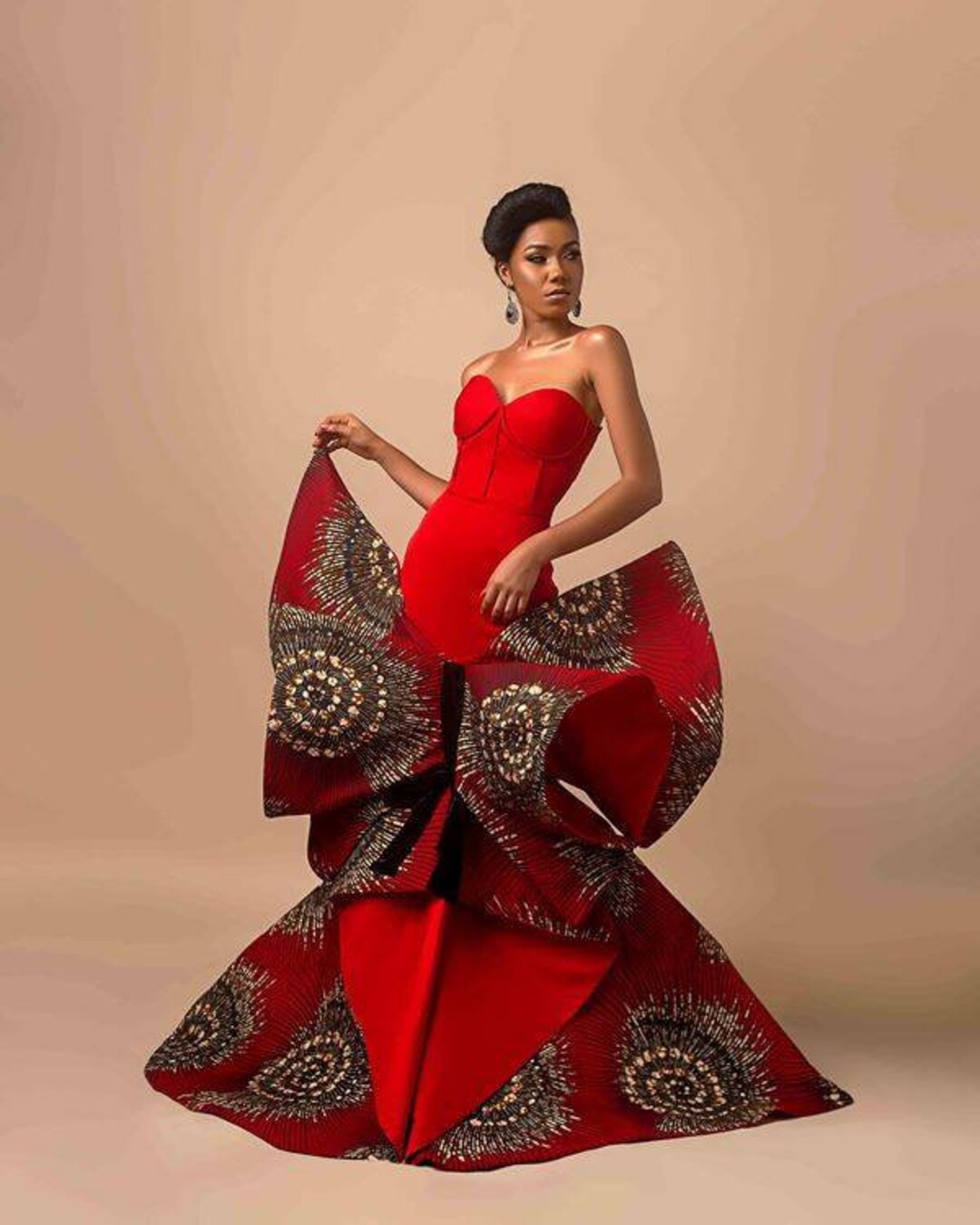 Prom Dress , African Inspired Wedding Dress , Engagement Dress - Etsy