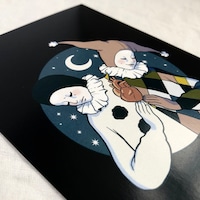 Pierrot Lapin - Print - Etsy