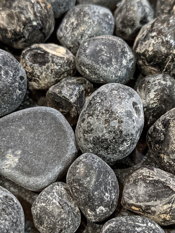 Black Obsidian 1 Pound Lot Pebbles for Tumbling - Etsy