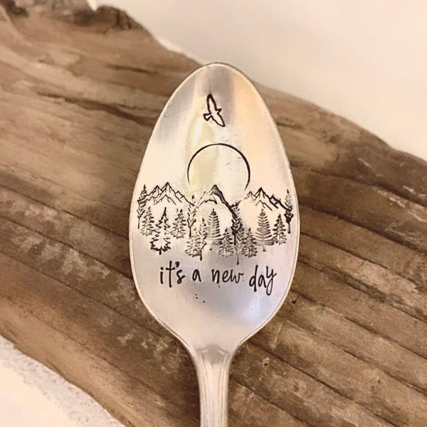Stamped Spoons - Etsy