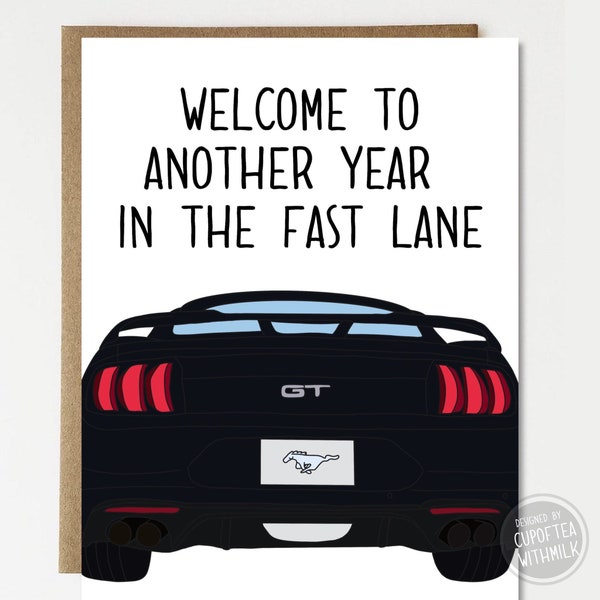 Ford Mustang Party Decorations - Etsy