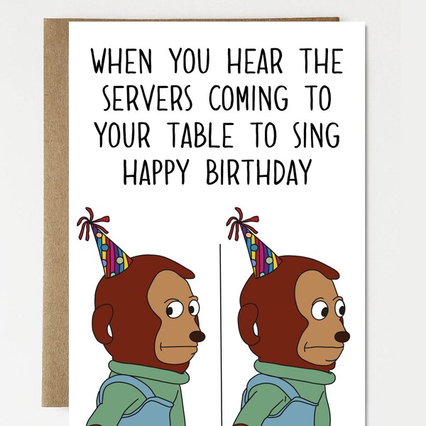 Meme Card - Etsy