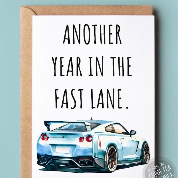 Car Greeting Cards - Etsy