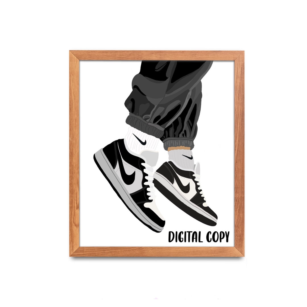 Shoe Print Digital Copy - Etsy