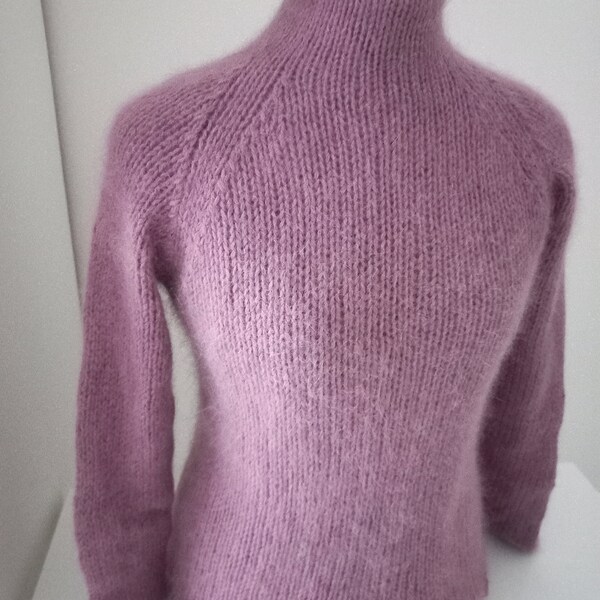 Angora Sweater - Etsy