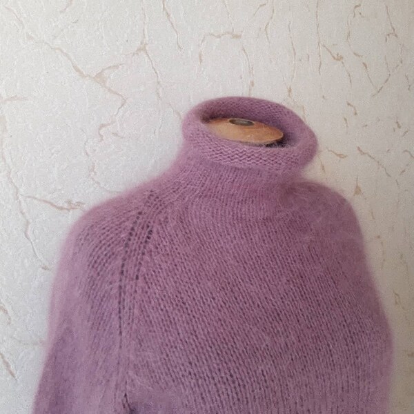 Angora Sweater - Etsy
