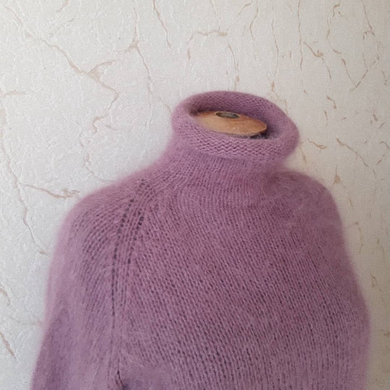 Angora Sweater - Etsy