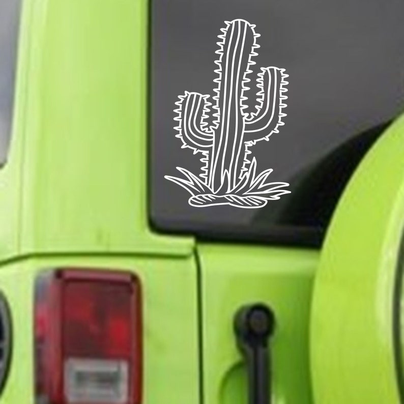 SAGUARO CACTUS Vinyl Decal Sticker Adventure Decal Nature - Etsy