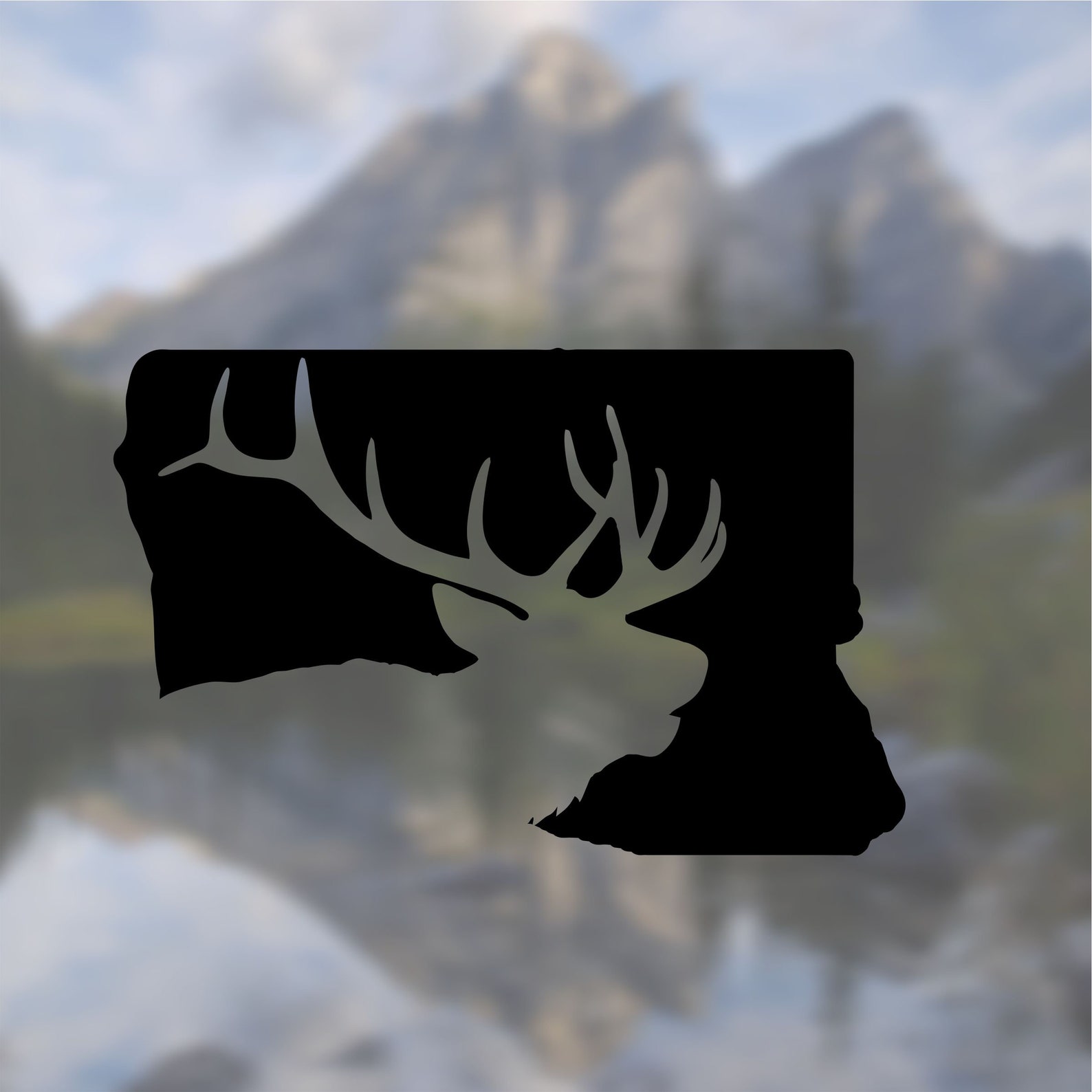 OREGON HUNTING ELK Hunting Vinyl Decal Sticker Fathers Day | Etsy