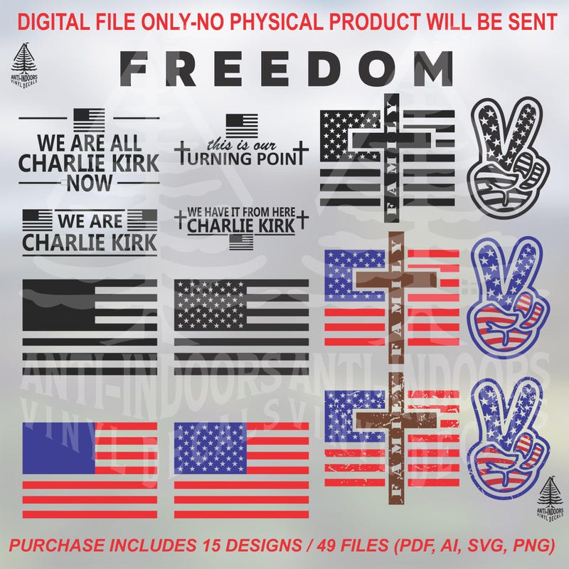 Charlie Kirk on Ai - Etsy Australia