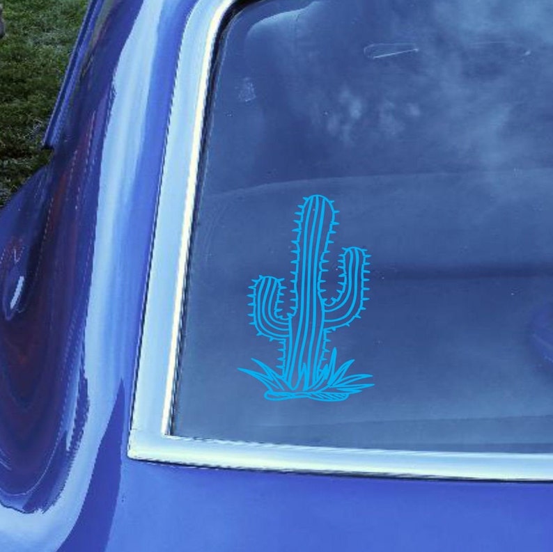 SAGUARO CACTUS Vinyl Decal Sticker Adventure Decal Nature - Etsy