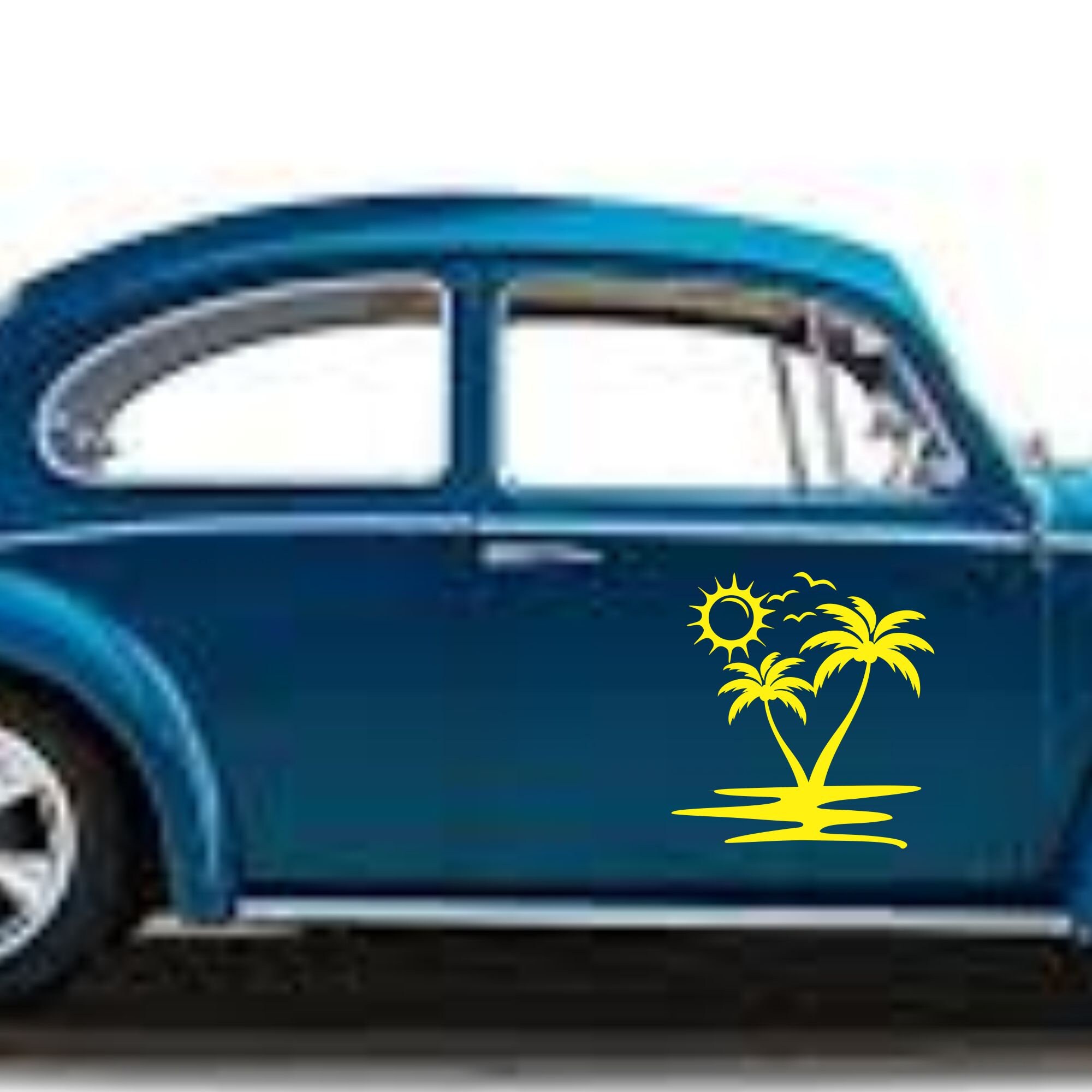 BEACH SUNSET Vinyl Decal Sticker Adventure Decal Nature - Etsy