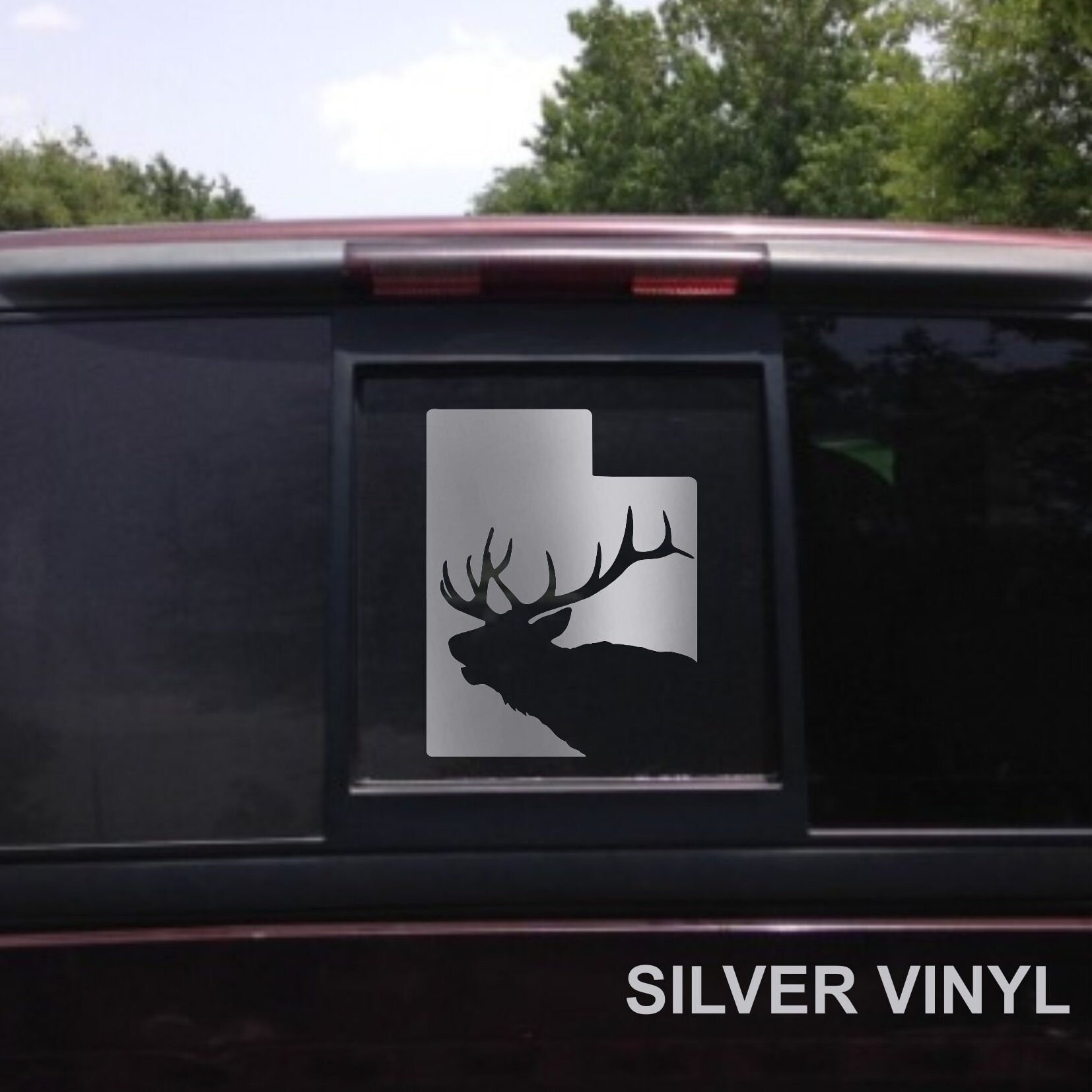 UTAH HUNTING ELK Hunting Vinyl Decal Sticker Fathers Day | Etsy