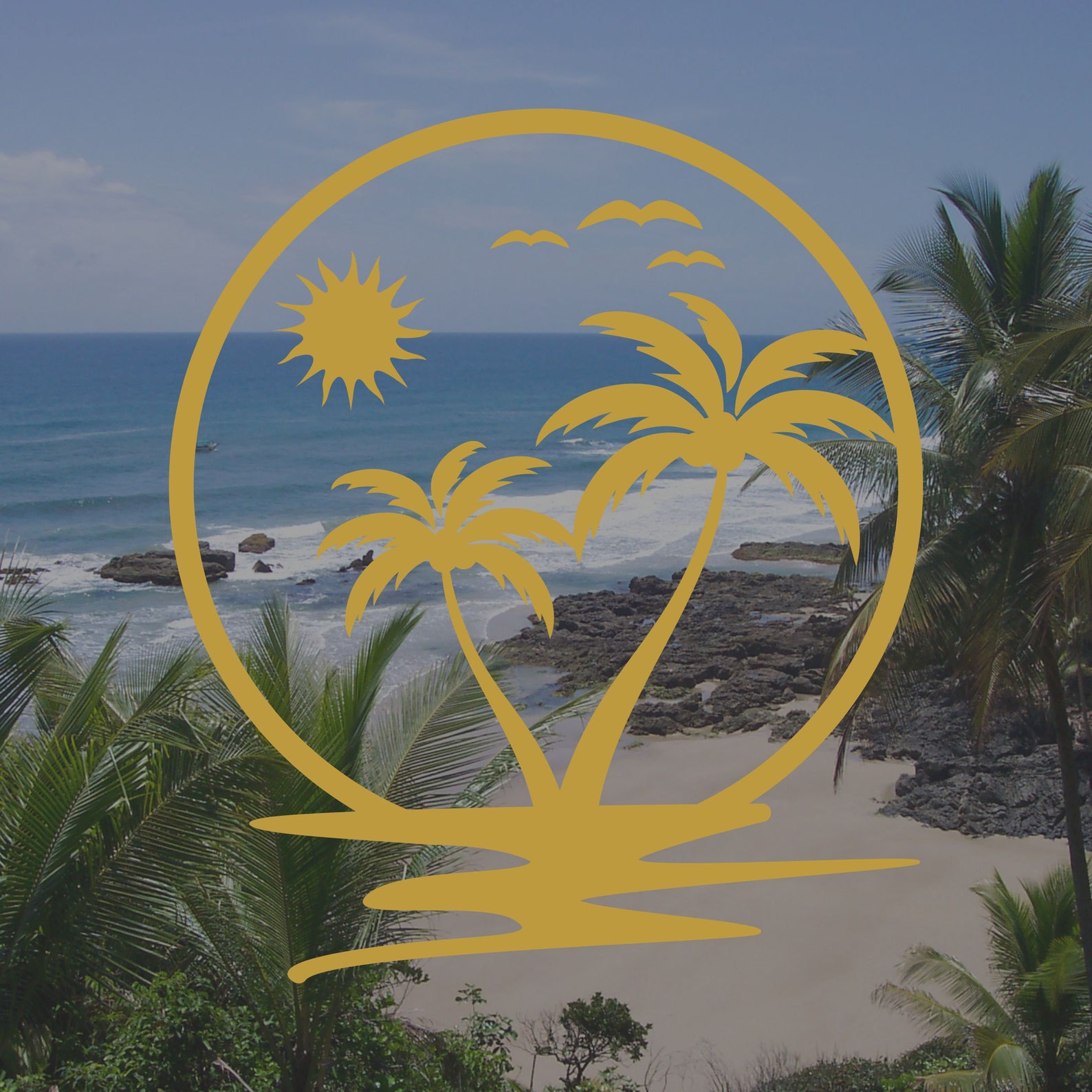 BEACH SUNSET Vinyl Decal Sticker, Adventure Gift Decal, Nature Decal ...