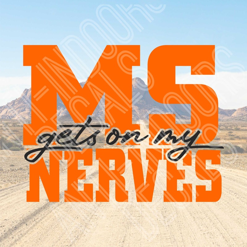 Fight Ms Decal - Etsy