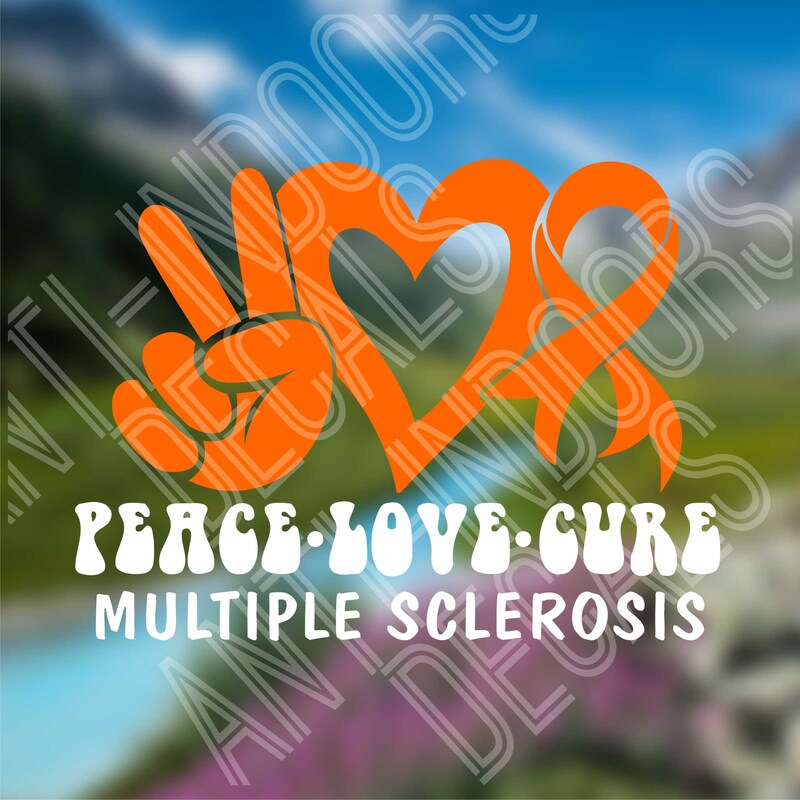 Fight Ms Decal - Etsy