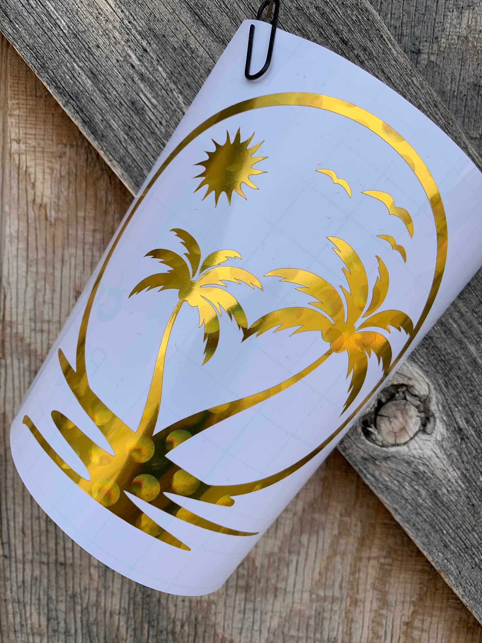 BEACH SUNSET Vinyl Decal Sticker, Adventure Gift Decal, Nature Decal ...