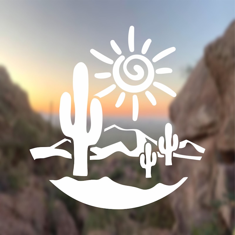 Sunset Wall Decal - Etsy