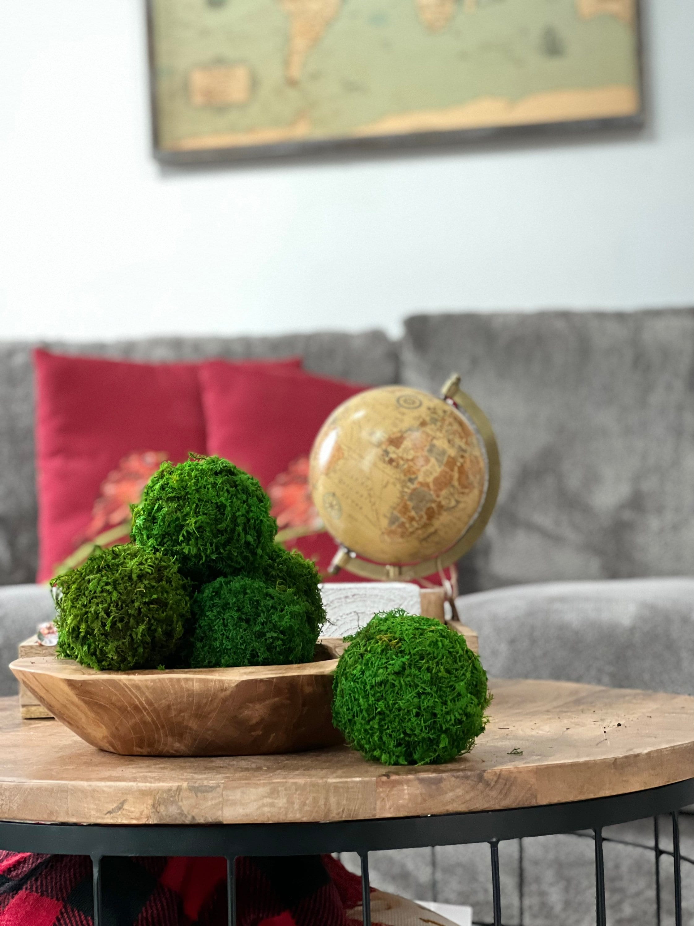 Preserved Moss Balls 2-4 Inches Diameter Maintenance Free - Etsy