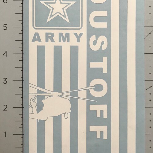 UH-60 Blackhawk Helicopter DUSTOFF American Flag Decal Sticker - Etsy