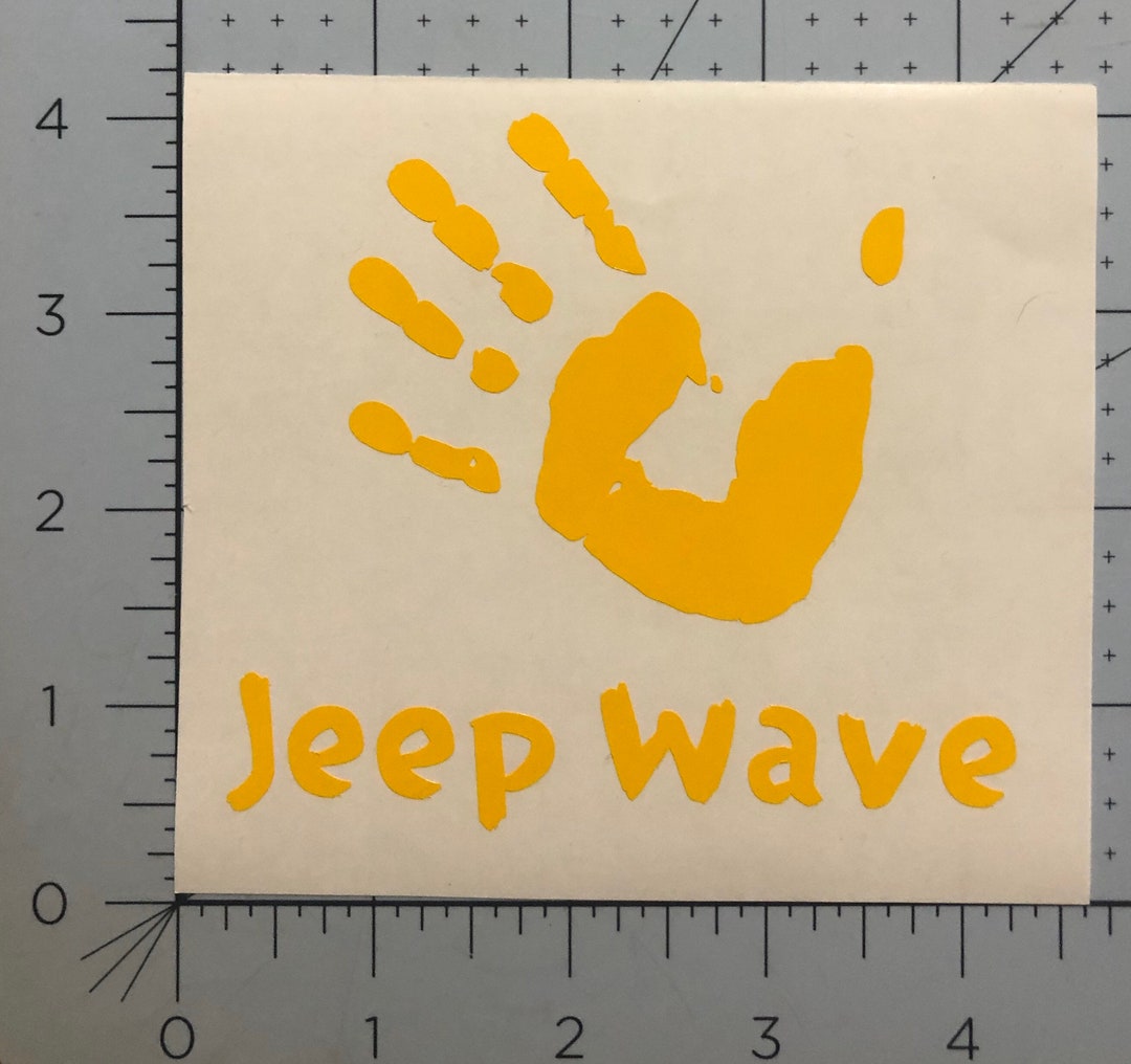 Jeep Wave!! Free Shipping. - Etsy
