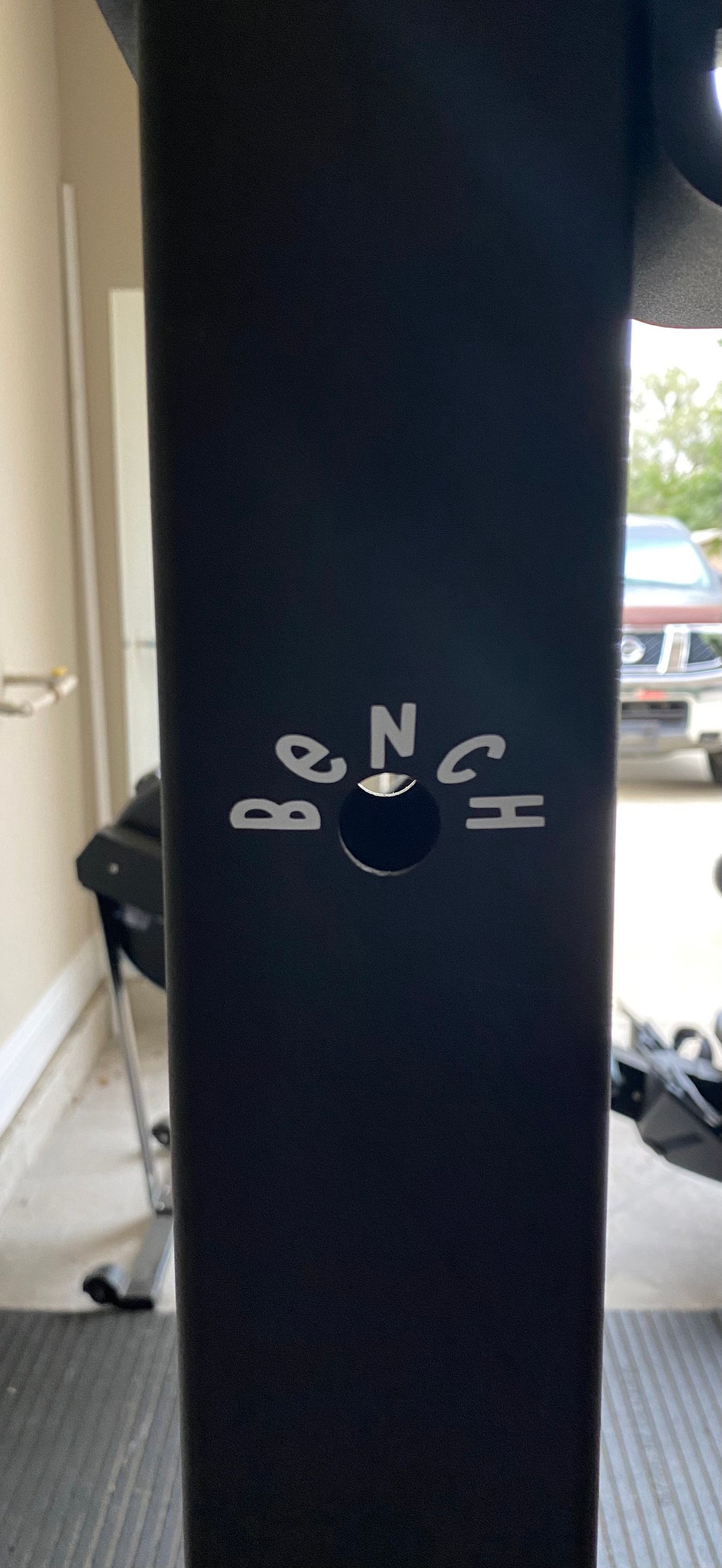 Custom Power Rack Labels Shown in Matte White. **please Specify the ...