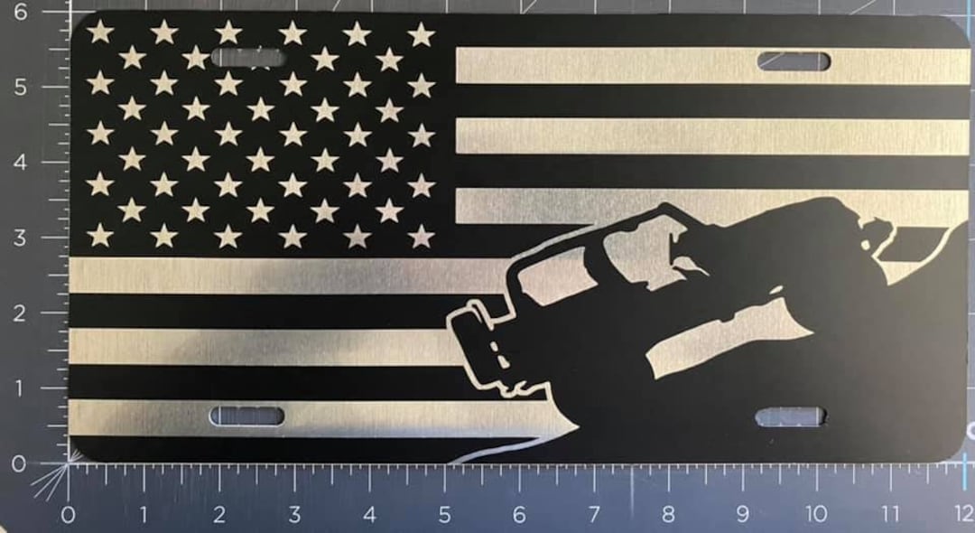 Custom License Plate Made for Jeep Wranglers - Etsy