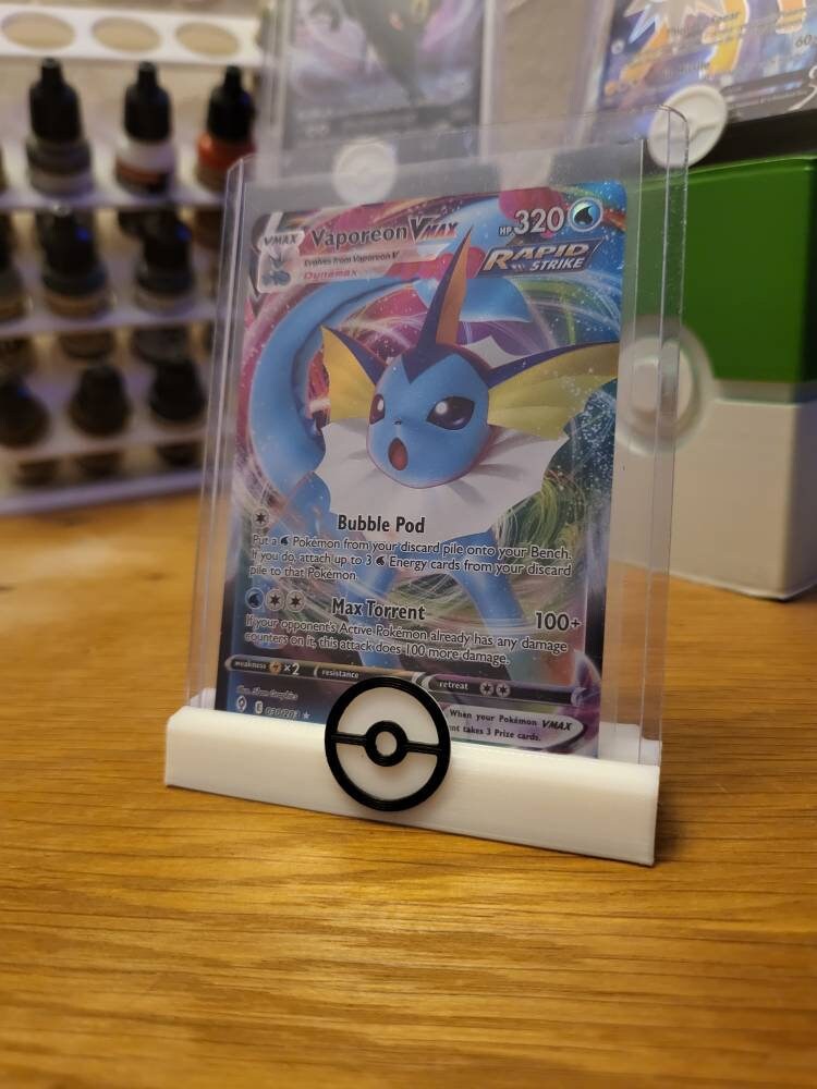 Top Loader Display Stands Card Holders Pokemon TCG 3D - Etsy UK