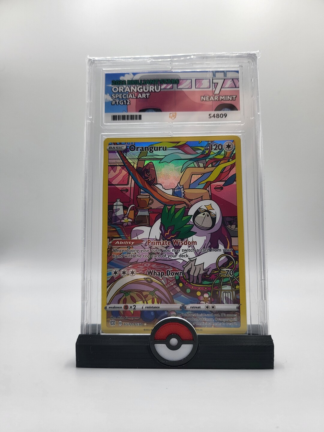 Graded Card Display Stands | TCG Holders | Pokemon TCG | 3D Printed - Etsy