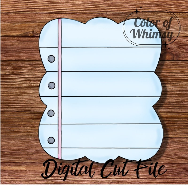 Notebook Paper - Etsy