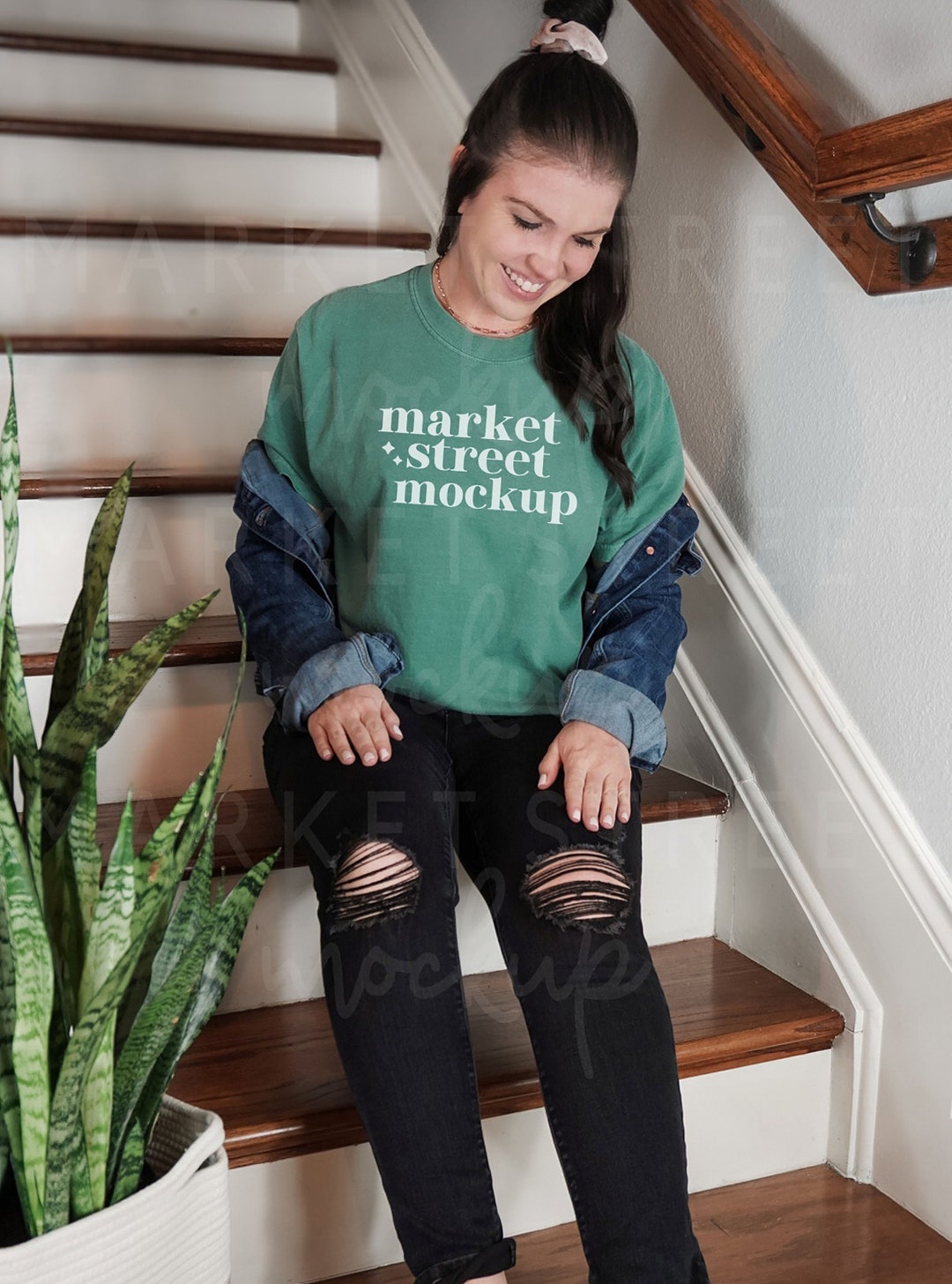 1717 Light Green, Comfort Colors Mockup, Fall Mockups, Tee Shirt Mock ...