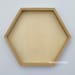 Wooden Hexagon Frame - Etsy