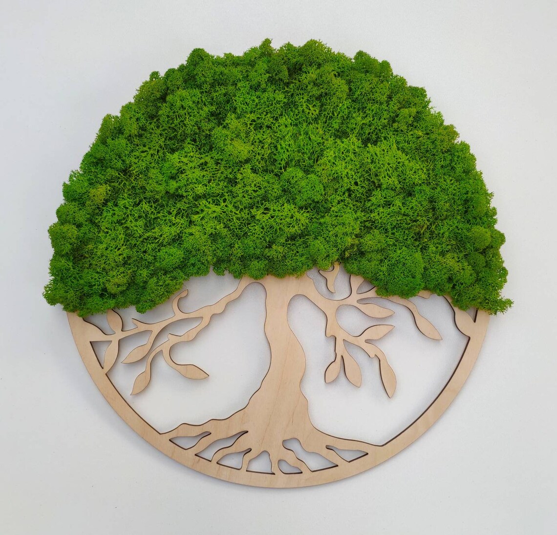 Moss Tree of Life, Moss Wall Art, - Etsy