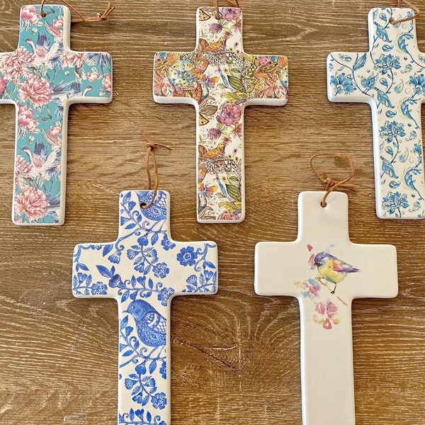 Ceramic Cross - Etsy