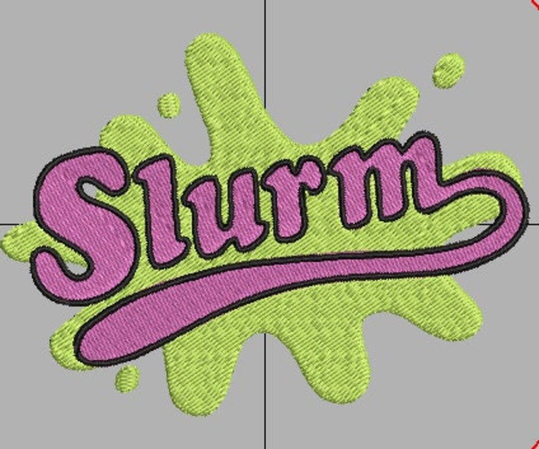 Futurama Slurm Embroidery (all Major Files) - Etsy