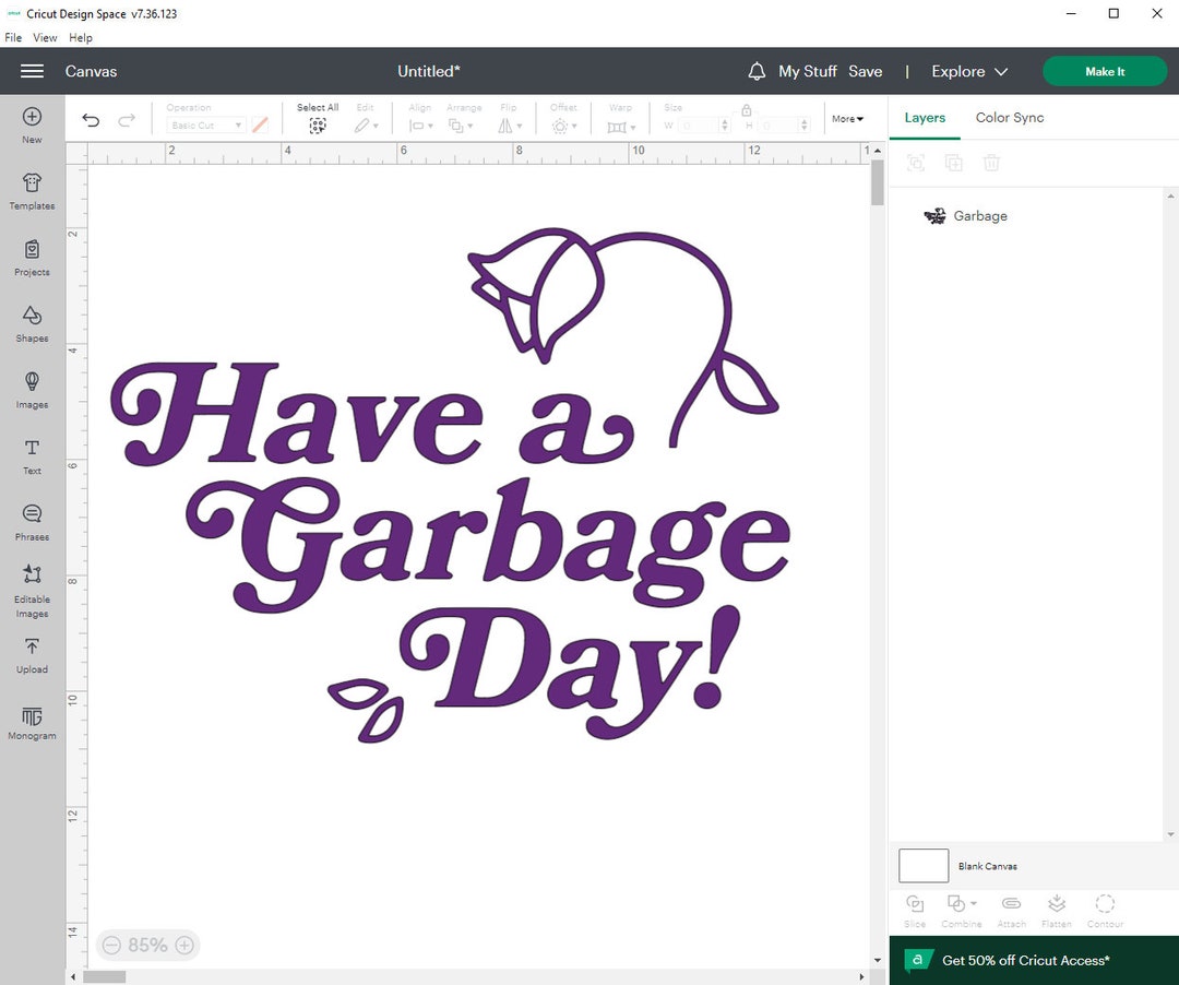 Have A Garbage Day SVG File - Etsy