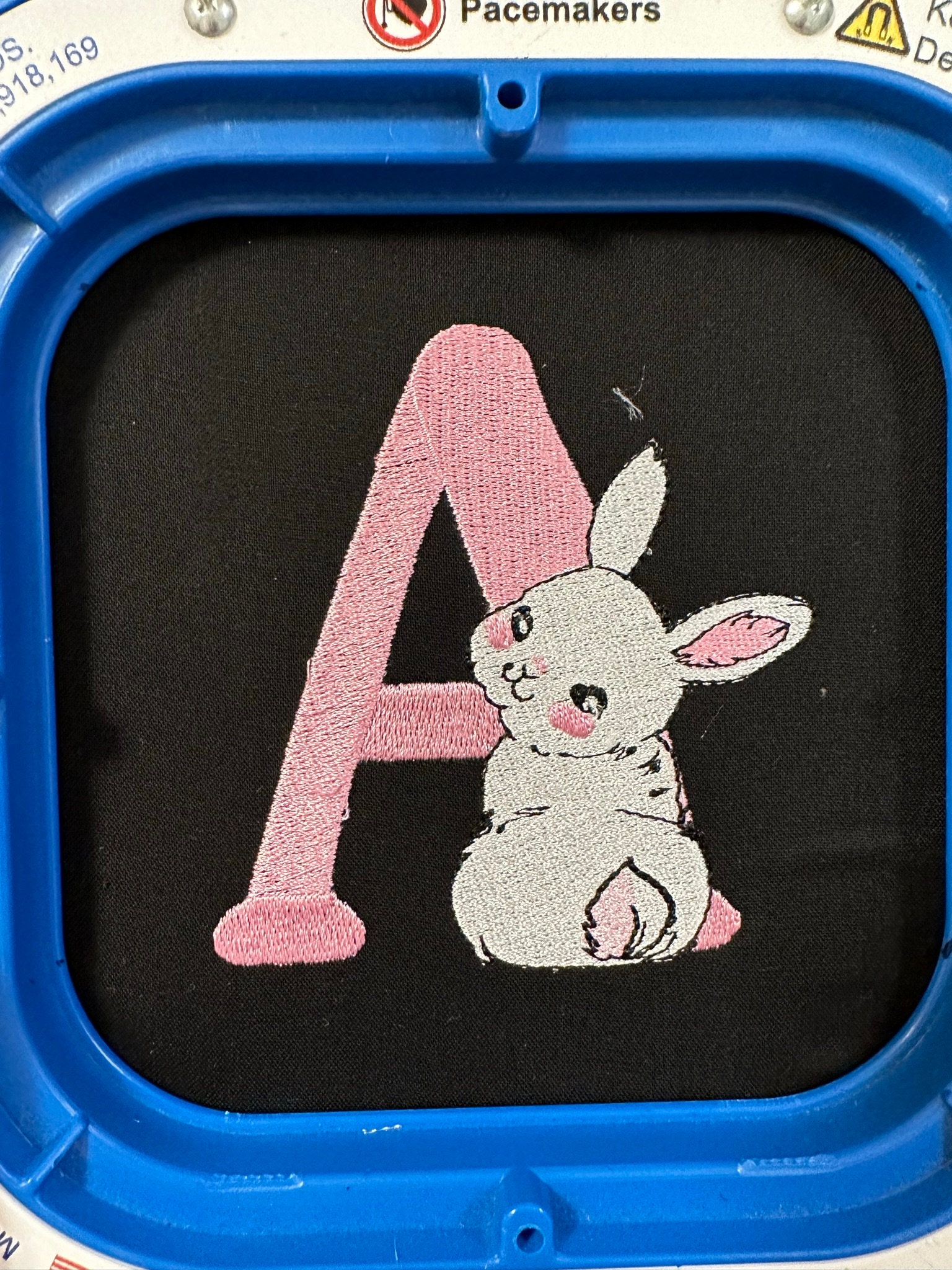 4x4 Bunny Alphabet Embroidery Design Set All Popular File Types - Etsy