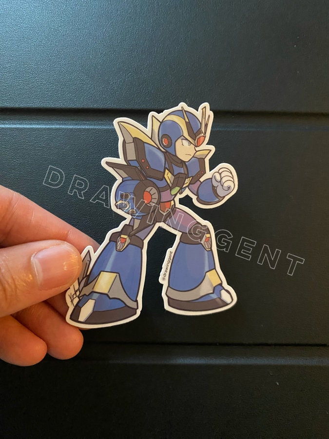 Video Game Inspired Stickers: Zero and Megaman X - Etsy