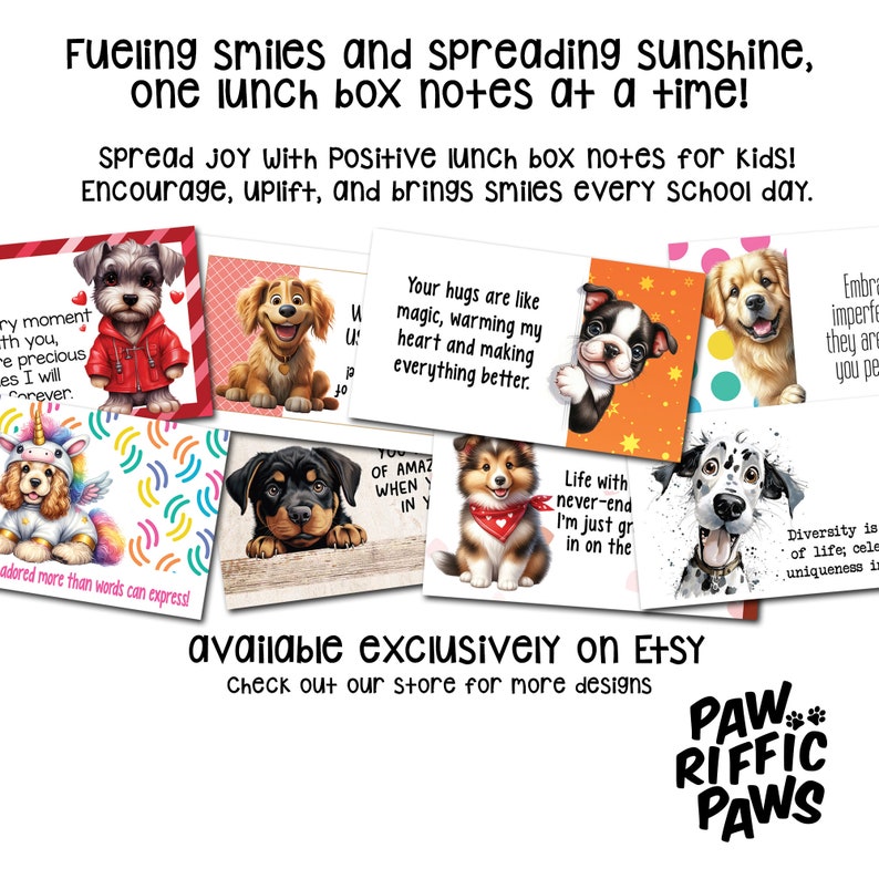 Self-image Printable Lunch Box Notes, Back to School, Funny Love Notes ...