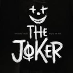 The Joker Font Instant Download - Etsy