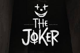 The Joker Font Instant Download - Etsy