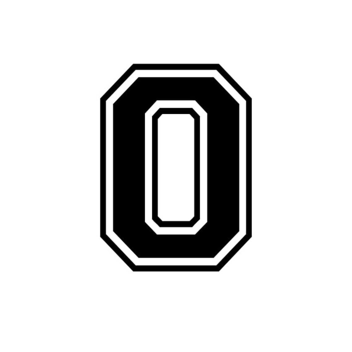 SVG College Varsity Alphabet Letters, Numbers and Symbols - Etsy