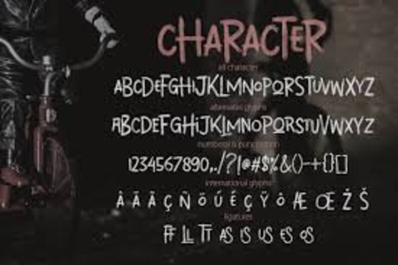 The Joker Font Instant Download - Etsy